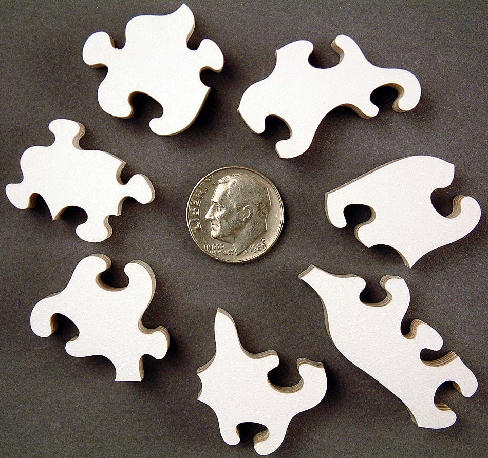 Round Knob Jigsaw Puzzle Cutting Style - Hand Made for jigsaw puzzle ...